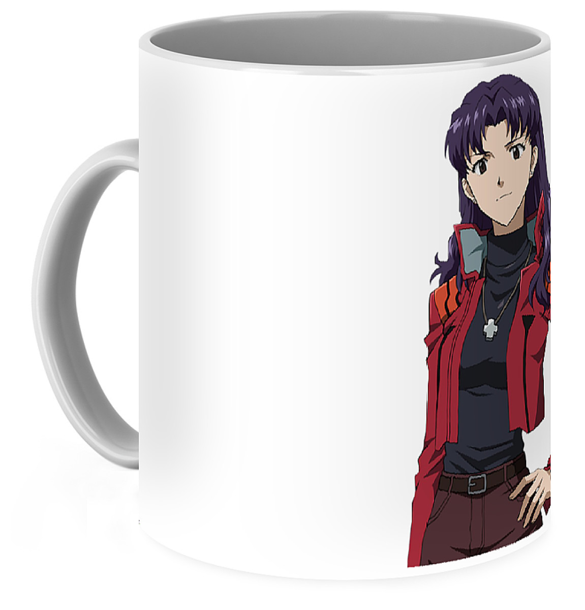 Evangelion Misato Katsuragi Mug - Evangelion Merchandise