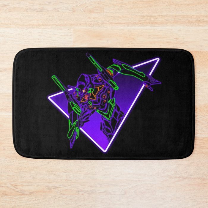 Eva 01 (Neon Genesis Evangelion) Bath Mat - Evangelion Merchandise